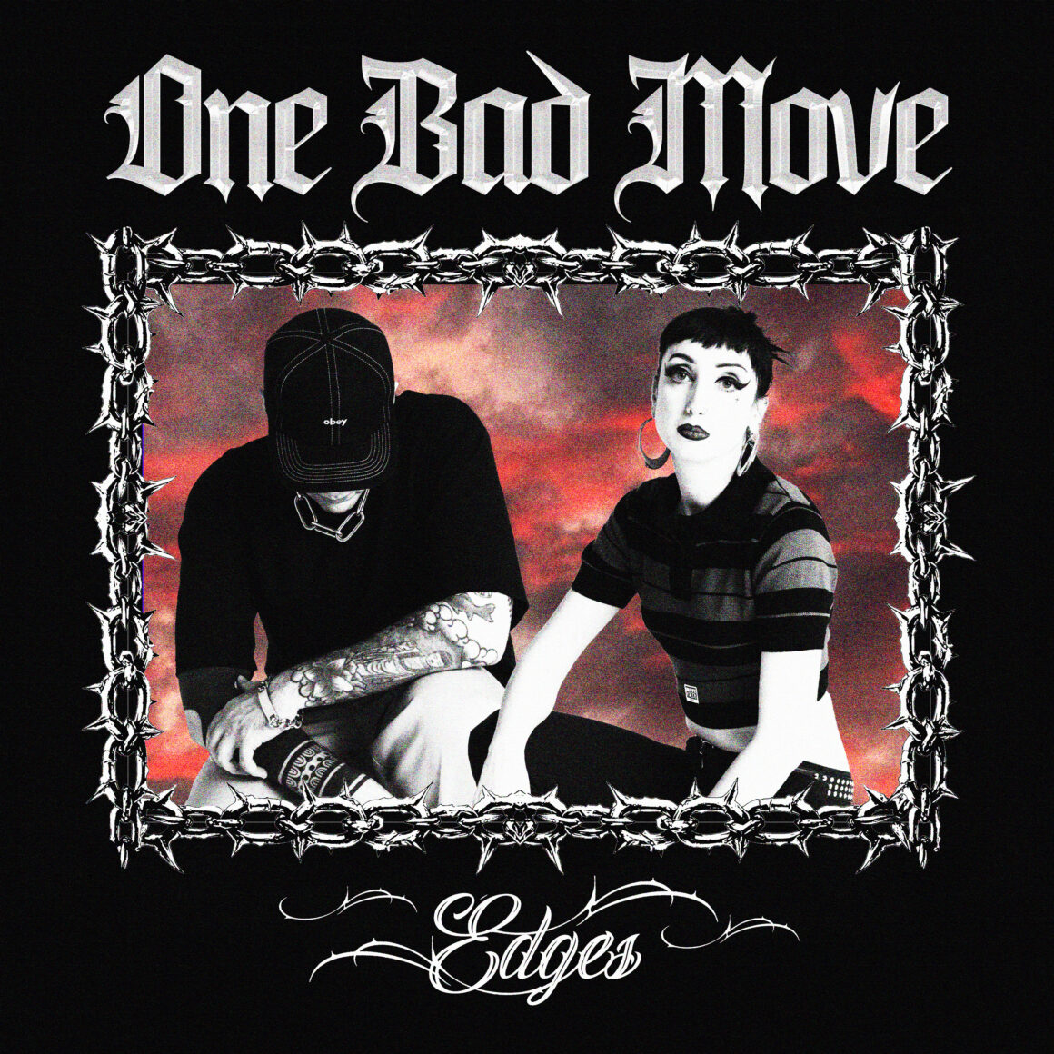 "With My Back Up Against the Wall" — Los Angeles Post-Punk Duo EDGES ...
