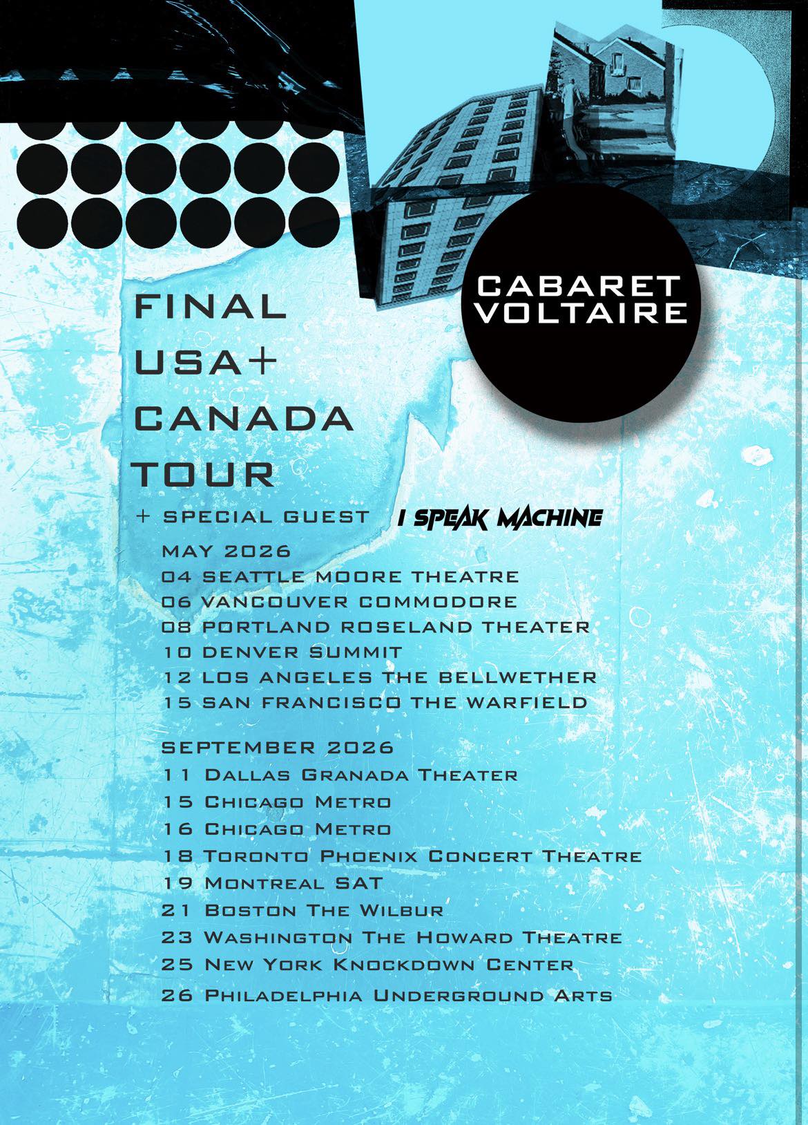 Cabaret Voltaire Announce Live Album and More Dates for North American ...