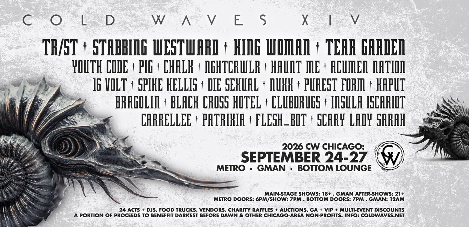 Cold Waves XIV Announced with TR/ST, Bragolin, Spike Hellis, Tear ...