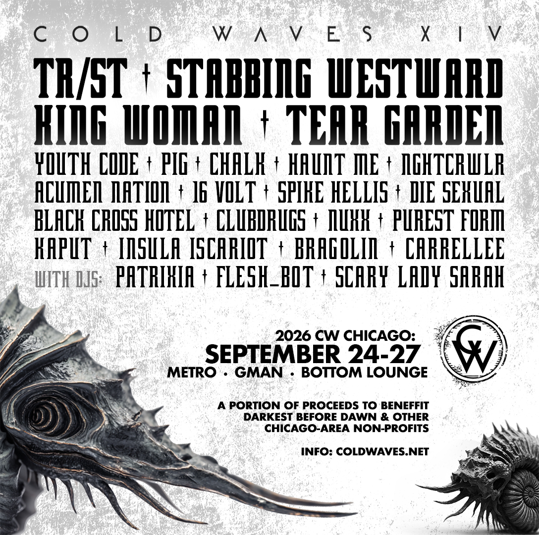 Cold Waves XIV Announced with TR/ST, Bragolin, Spike Hellis, Tear ...